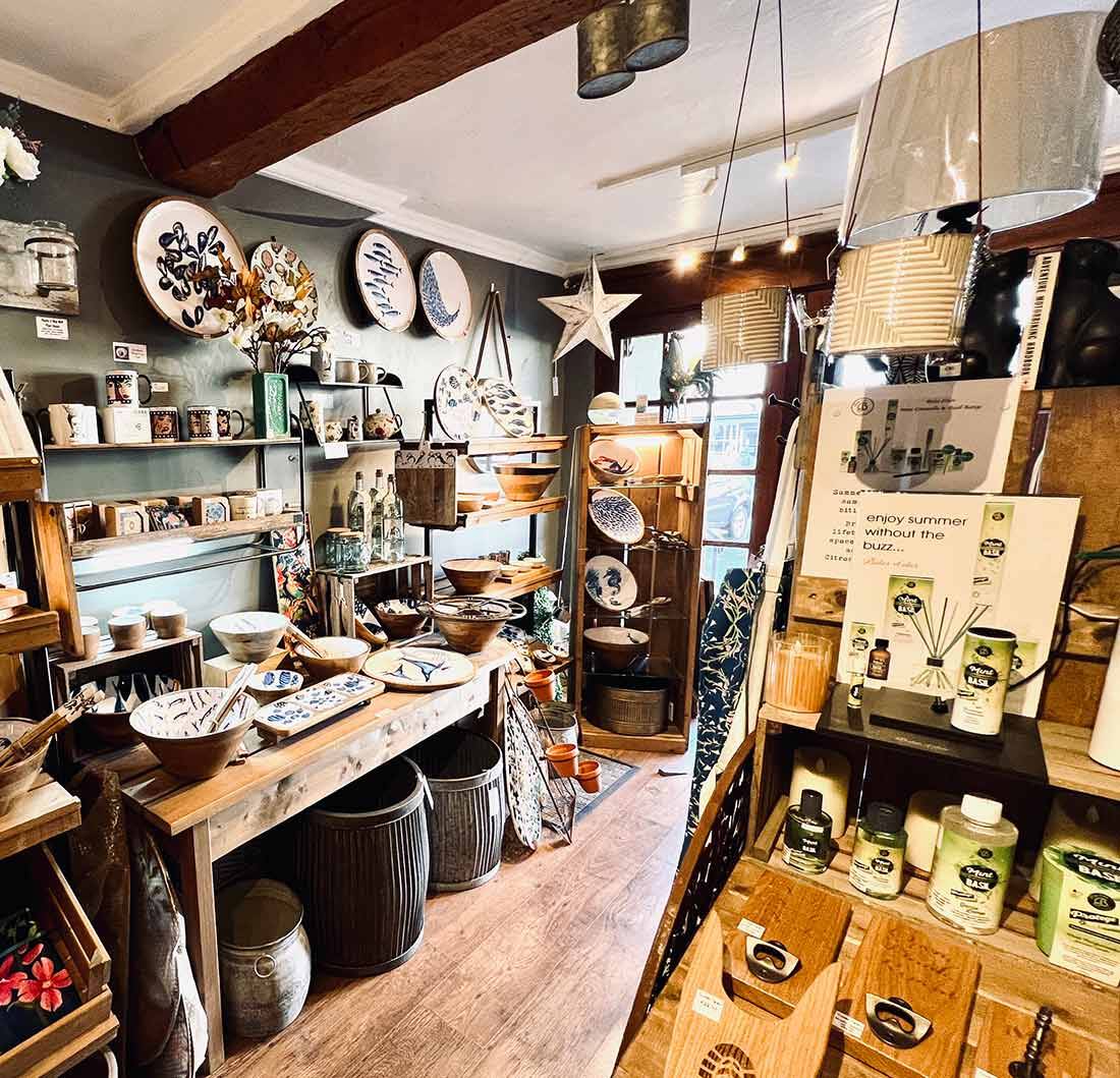 Lifestyle, home & gifts shop in Dunster | Tom Deer